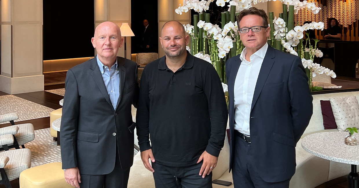 Nobu Hospitality, CEO Trevor Horwell and COO Struan McKenzie ...