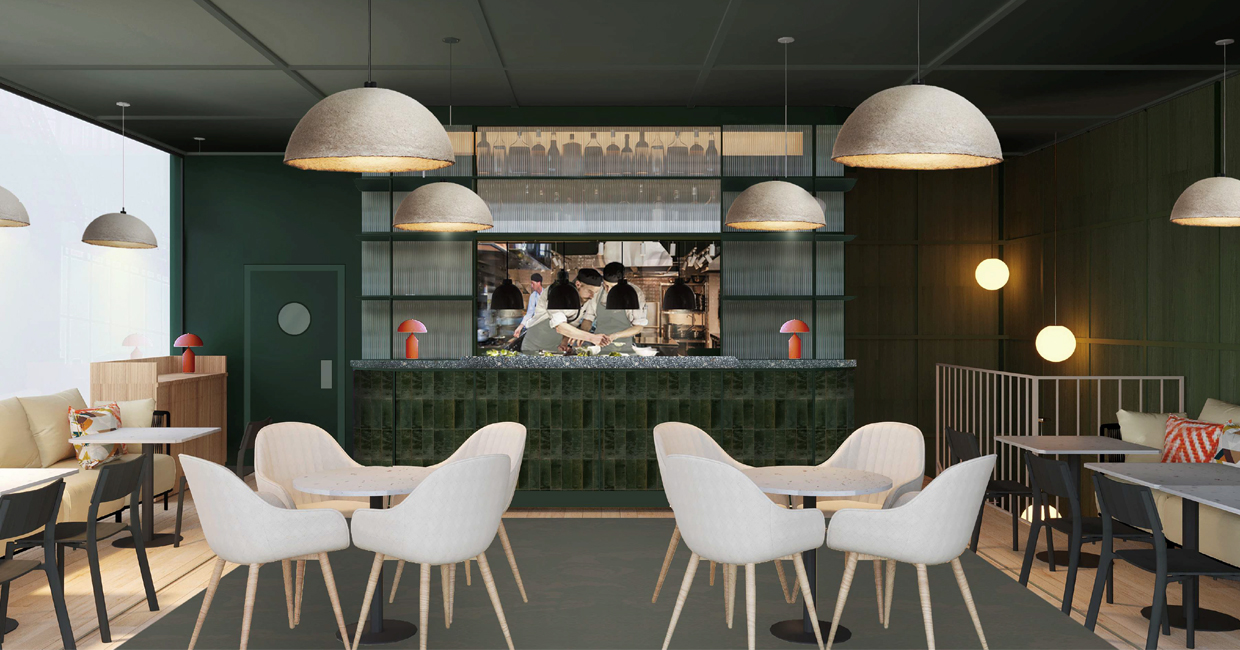 Stem & Glory secures third site at 100 Liverpool Street, Broadgate | Hospitality Interiors