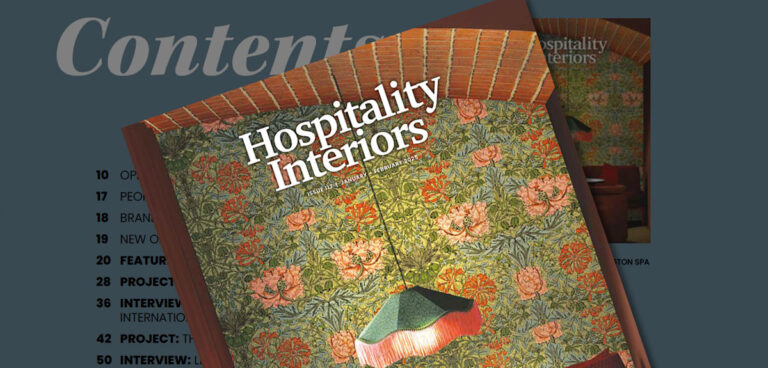 Hospitality Interiors | magazine for hoteliers, designers & architects