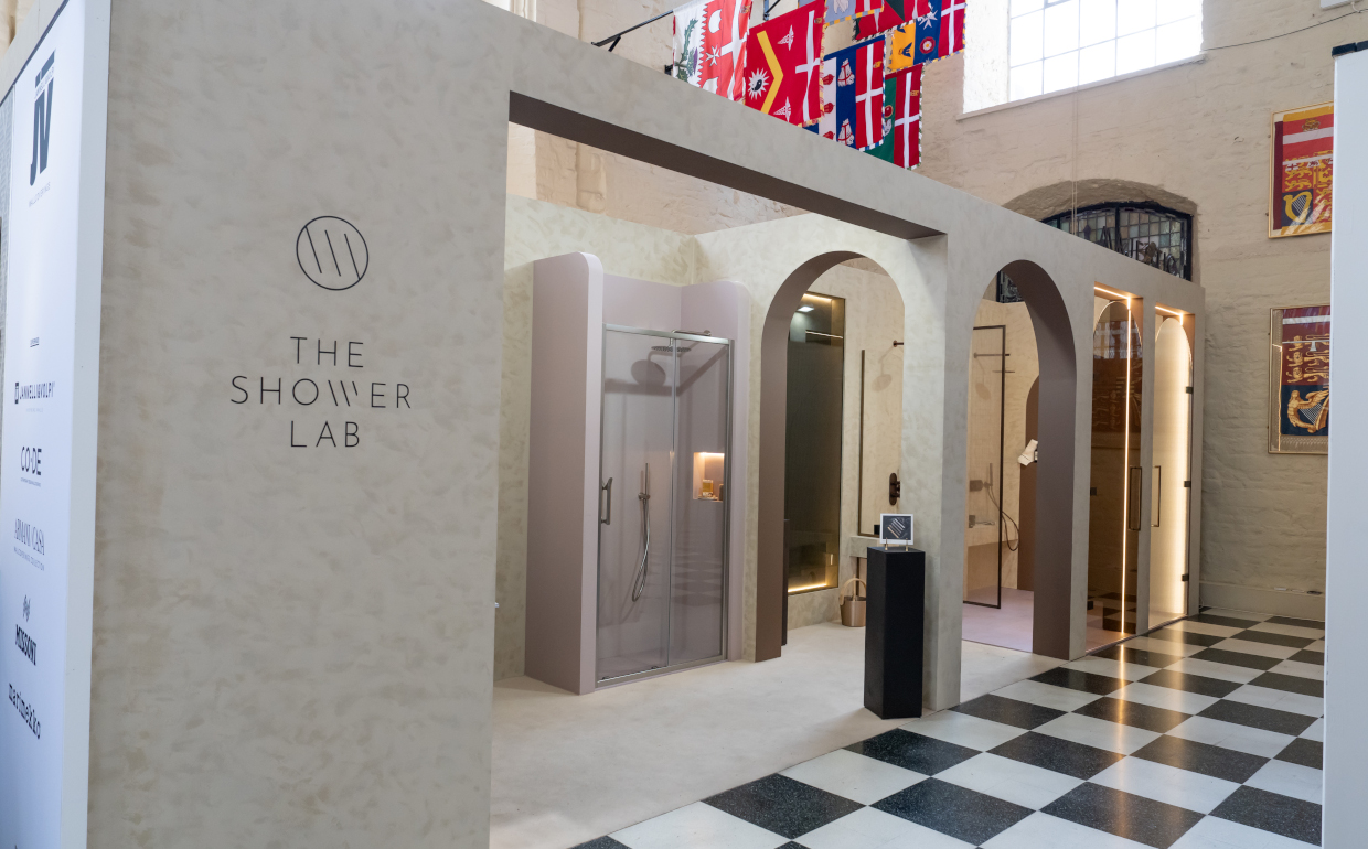 Majestic London presented a refined collection of shower space designs ...